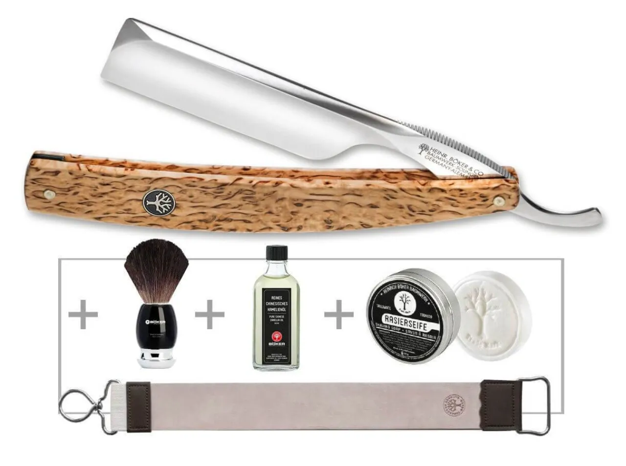 Böker Manufaktur Solingen Rasiermesser-Sets